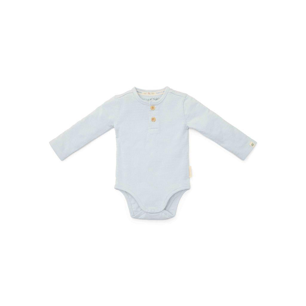 Little Dutch Body met lange mouwen lichtblauw | Dreambaby