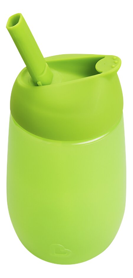 Munchkin Oefenbeker met rietje Simple Clean Cup 296 ml groen | Dreambaby