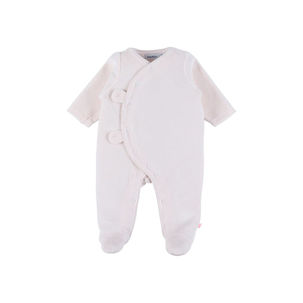Noukie's Pyjama Fluweel Roos | Dreambaby